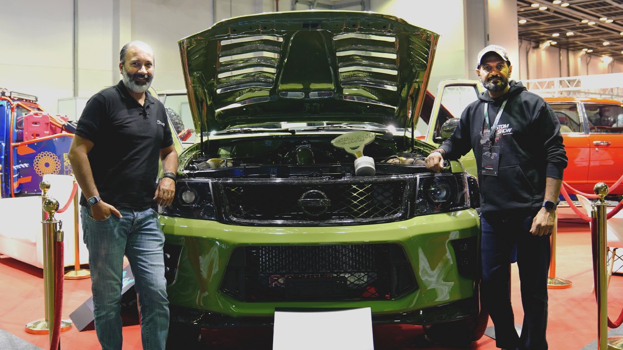 StriveME - بالفيديو: نيسان باترول معدل بمحرك لامبورجيني تتحول إلى وحش بقوة 850 حصان